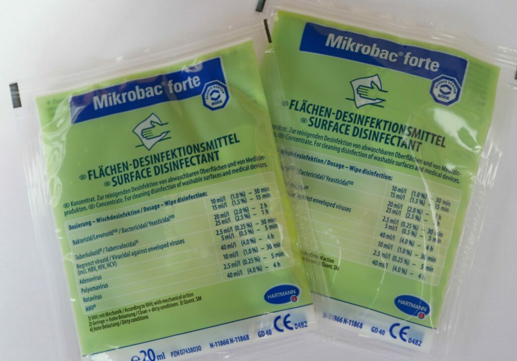 Mikrobac®forte, Desinfektionsmittel, Flächendesinfektion, Desinfektion ...